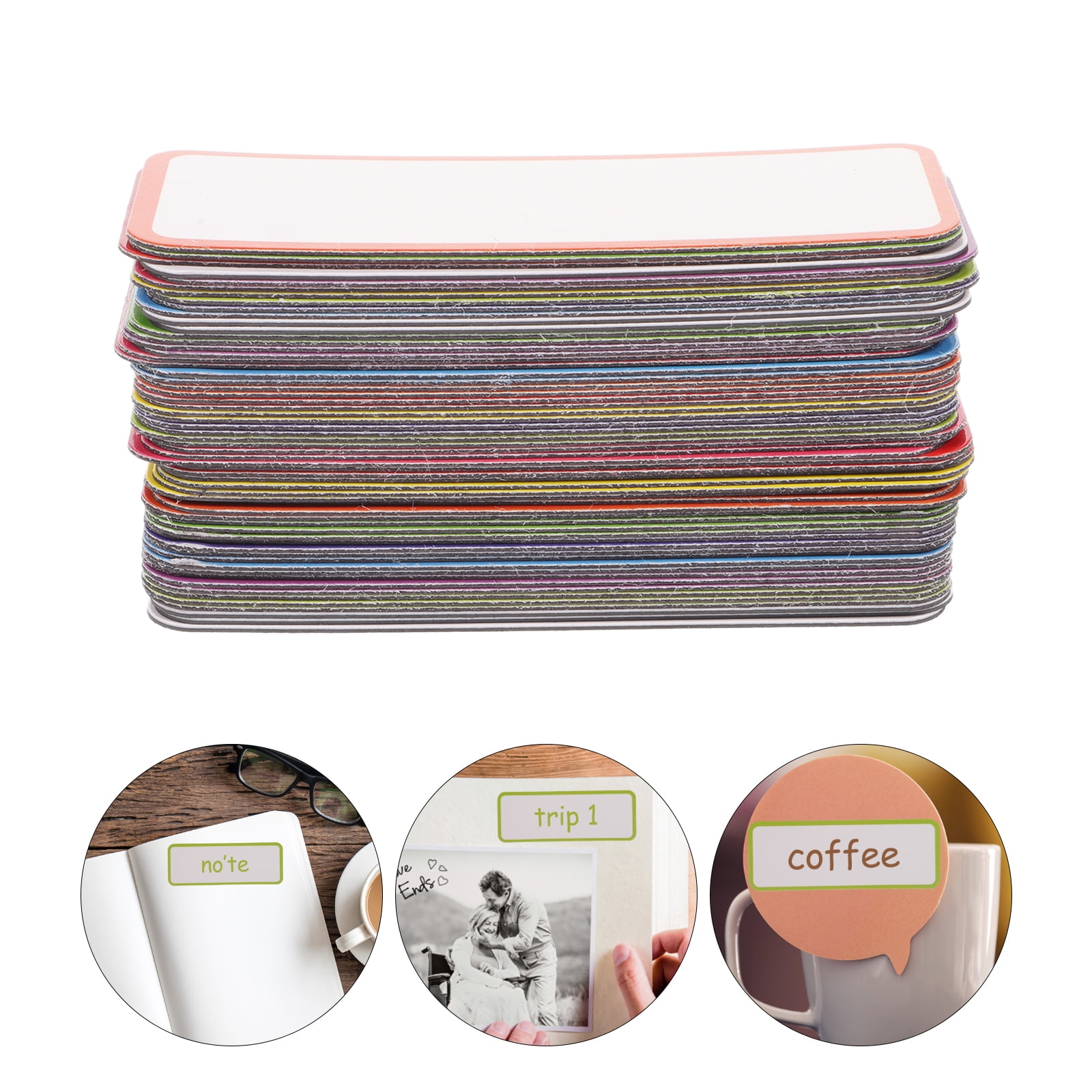 67pcs Magnet Memo Tags Colored Display Label Stickers for Warehouse ...