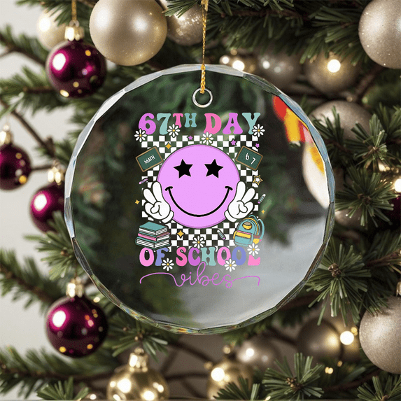 67th Days of School Funny Viral 6 7 Six Seven Meme T-Shirt, Crystal ...