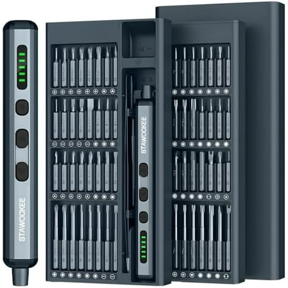 68 in 1 Mini Electric Screwdriver, Precision Electric Screwdriver Set ...