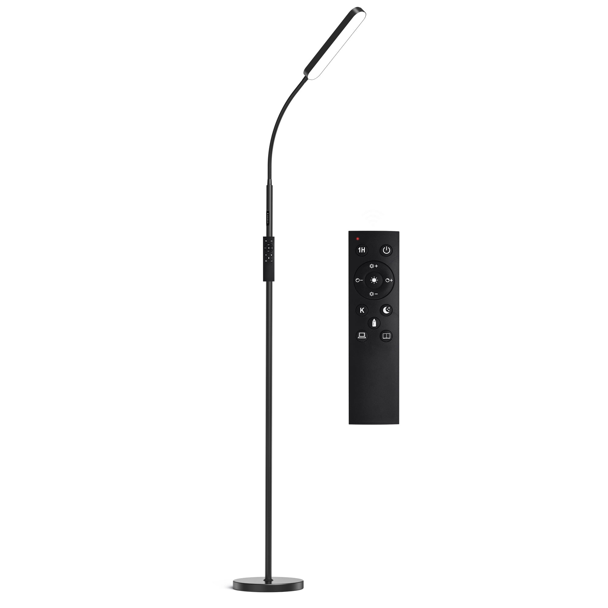 68.7" LED Standing Task/Reading Floor Lamp with Remote Control for ...