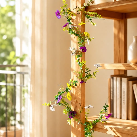 68.9 Inch Artificial Olive Leaf Wreath Cascading Vine Decor for Wedding ...