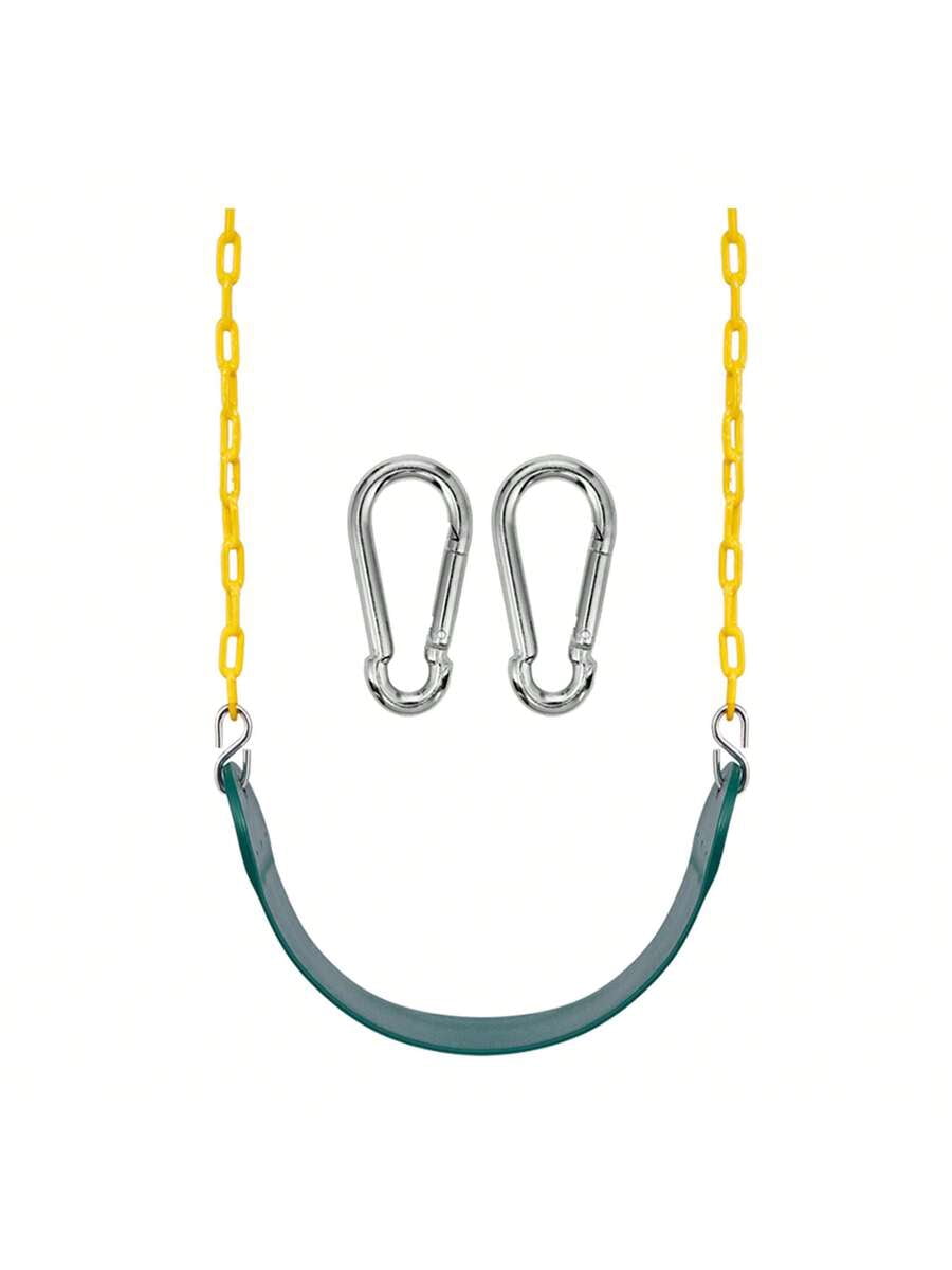 68" Chain Heavy Duty Swing Seat With Snap Hooks - Playground Swing ...
