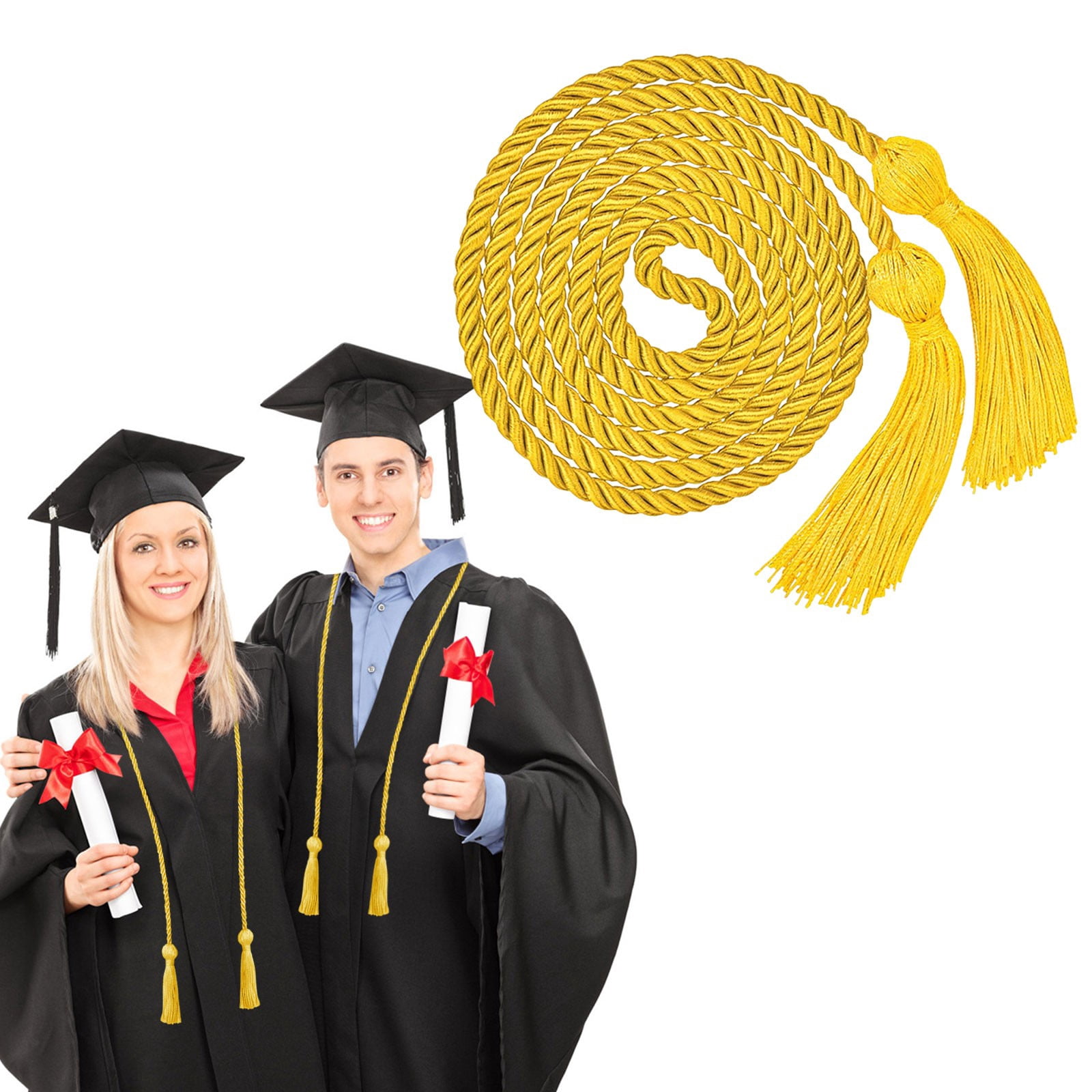 68-Inch Graduation Stole with Tassel for Class of 2026, High School ...