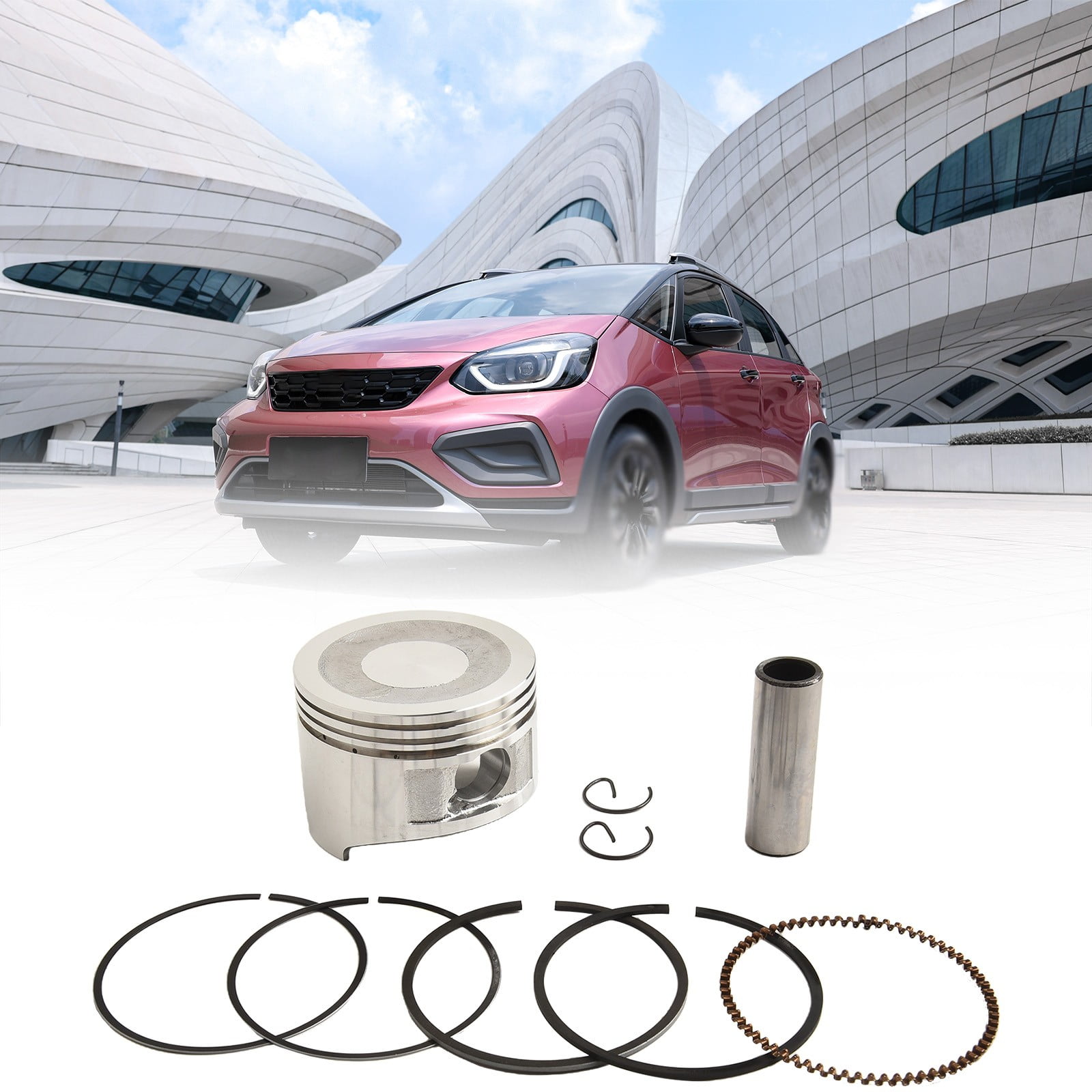 68 Mm Flat Top Piston Kit STD Bore For 196cc Clone For Honda For GX160 ...