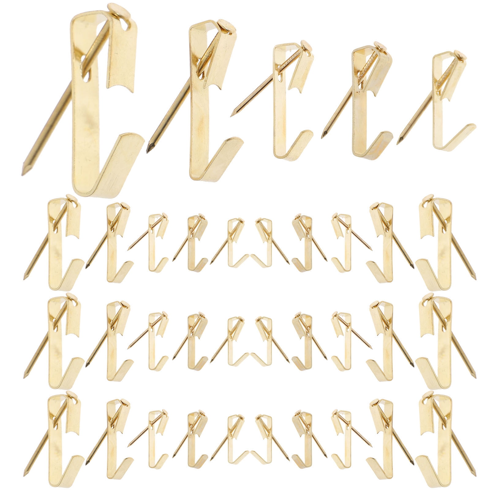 68 Sets Picture Hanger Assortment Wall Mounted Hanging Hook Wall Hanger ...