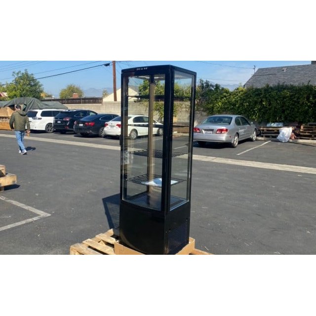 68" Upright Glass Refrigerator Cooler Food Beverage Display ...