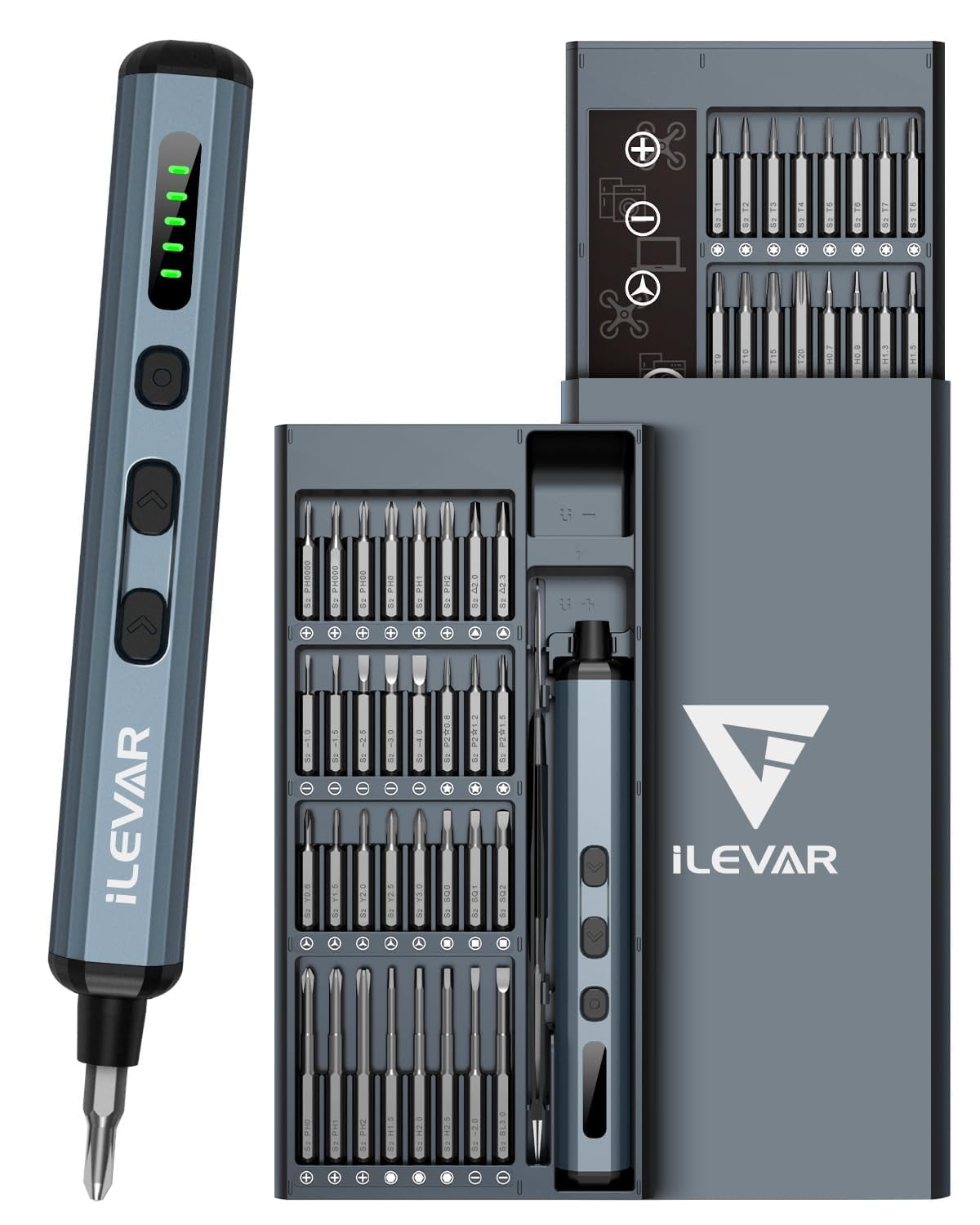 68-in-1 Electric Precision Screwdriver Set - Mini Cordless Repair Tool for Eyeglasses, Laptops ...