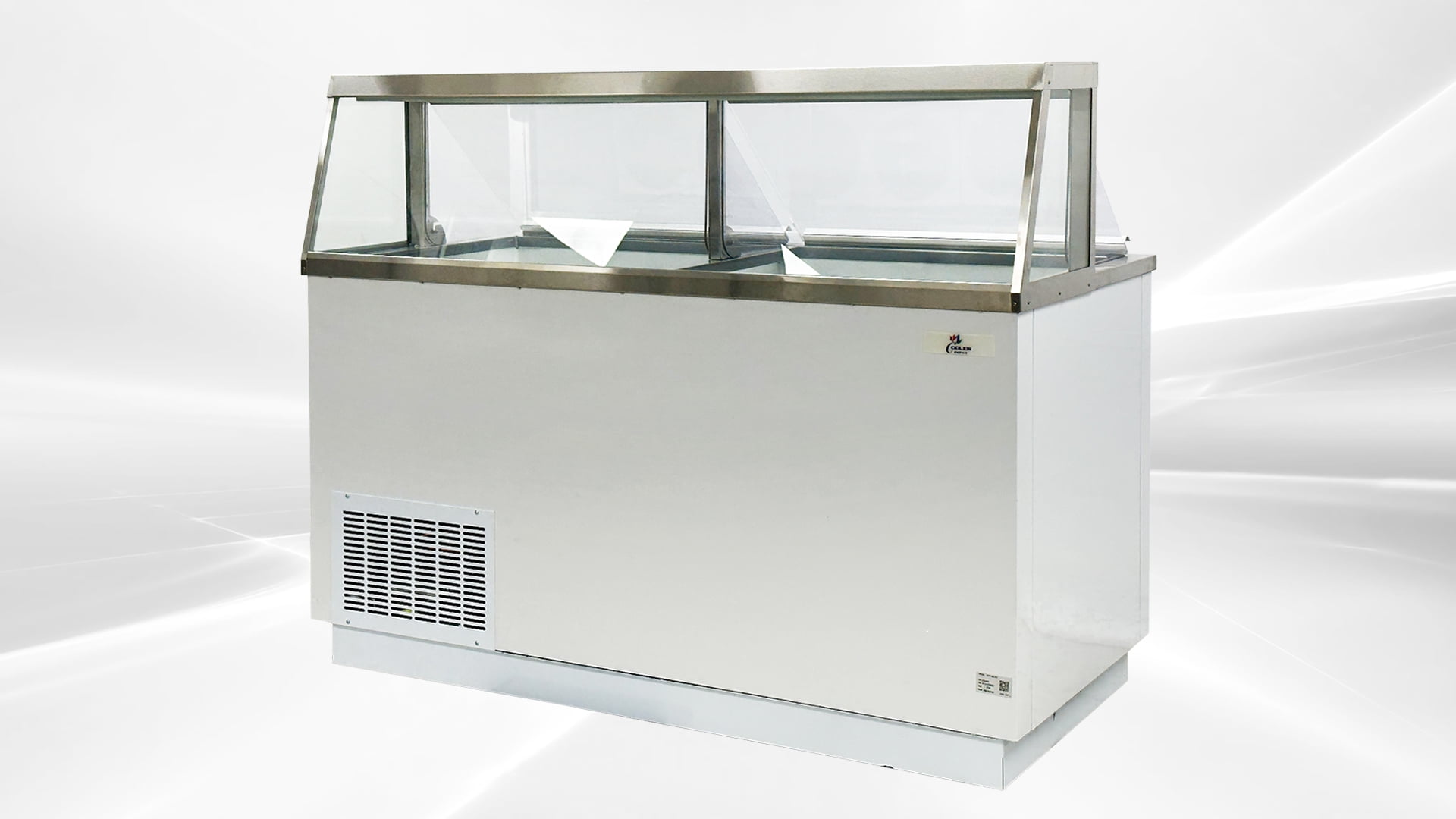 Cooler Depot 68 In. Gelato Ice Cream Cabinet Freezer DPC 66HC, NSF ...