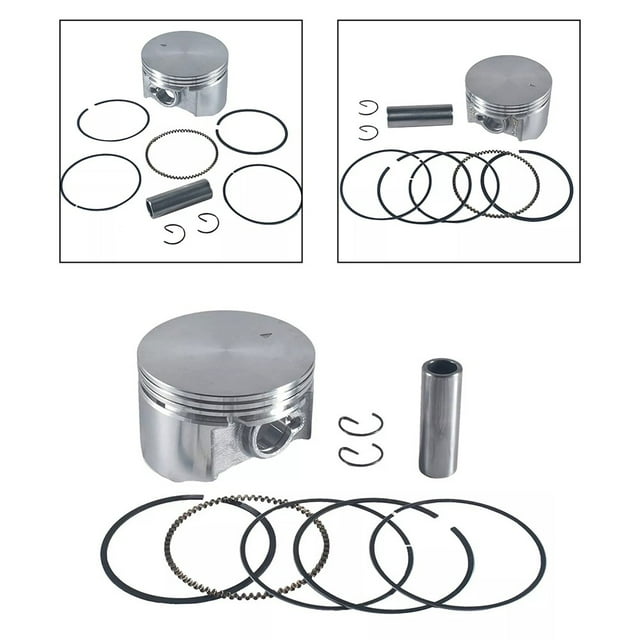 68 mm Flat Top Piston Kit STD Bore For 196cc Clone for Honda for GX160 ...