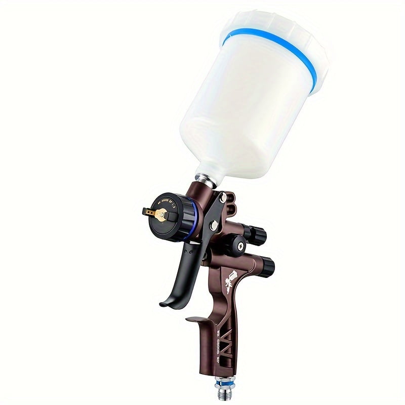 6800G 1.3mm Mini Spray Gun - 68.68gal/Min Low Pressure Blue Sprayer ...