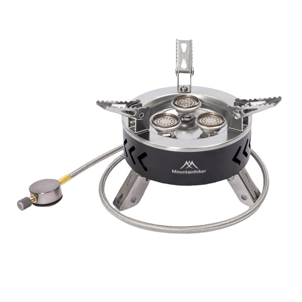 6800W Camping Gas Stove With Storage Bag Foldable Picnic Stove Cooking ...