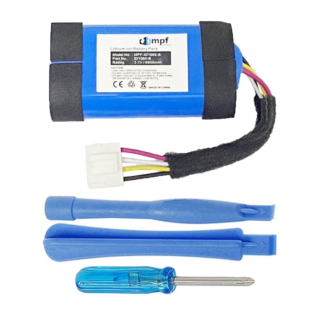 6800mAh SUN-INTE-152 1INR19/66-2 Replacement Battery for JBL Flip 5 ...