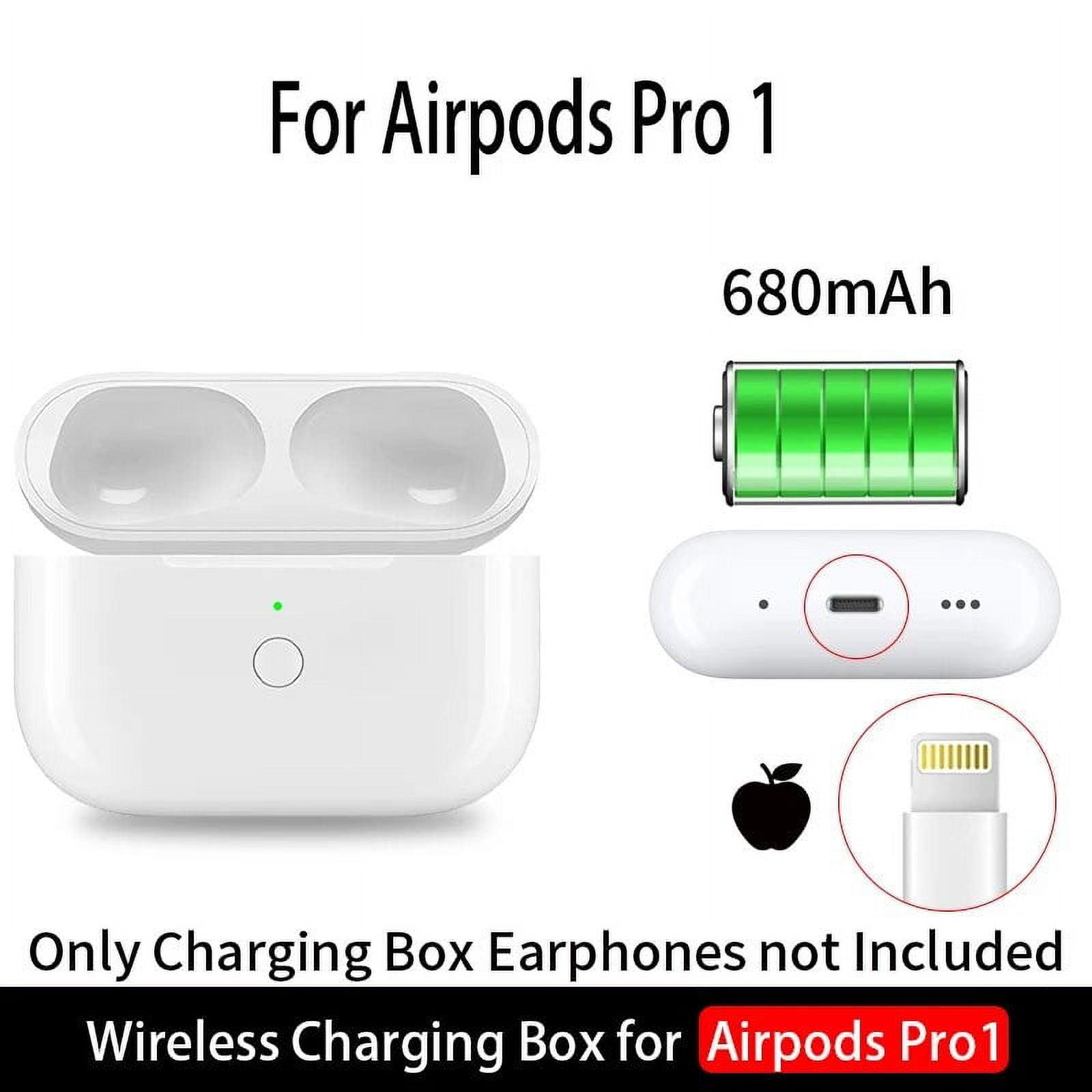 680mAh Wireless Charging Box Replacement Bluetooth Earphone Charger ...