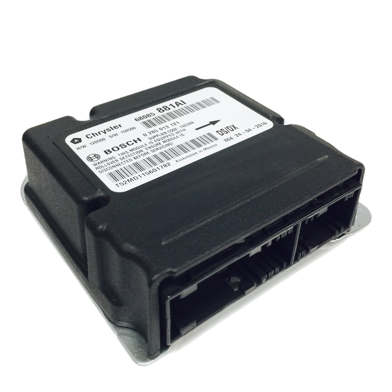 68303636AA, 0285013533 occupant restraint advanced multistage front ...