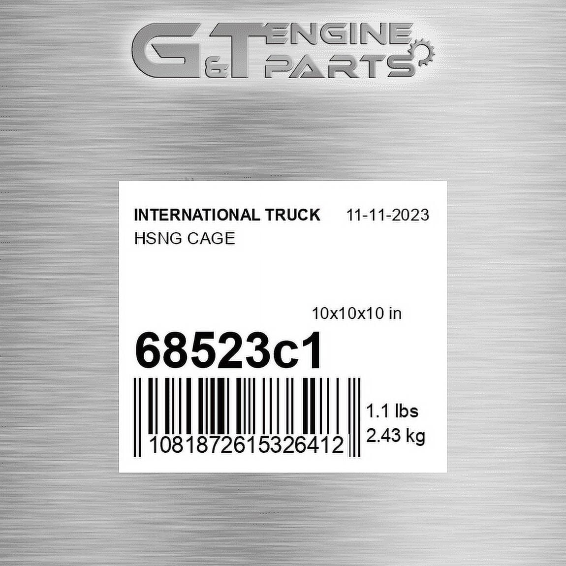 68523C1 HSNG CAGE fits INTERNATIONAL TRUCK (New OEM) - Walmart.com