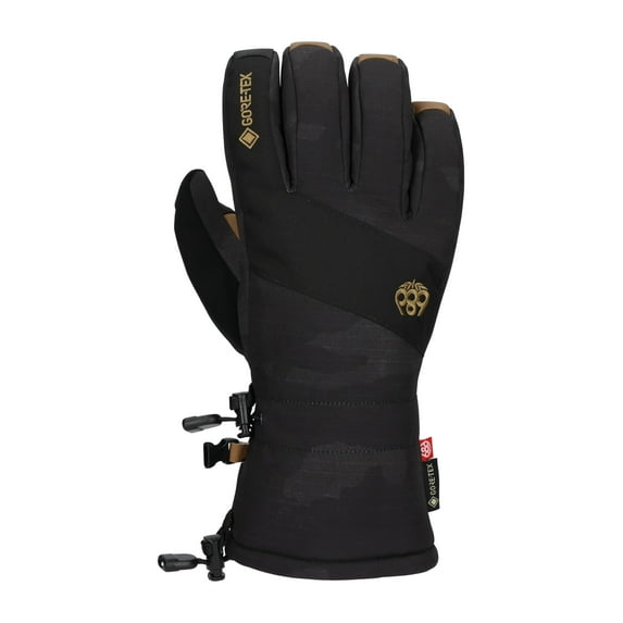 686 Men's Gore-TEX Linear Glove - 3L Softshell Fabric with Micro Tricot ...