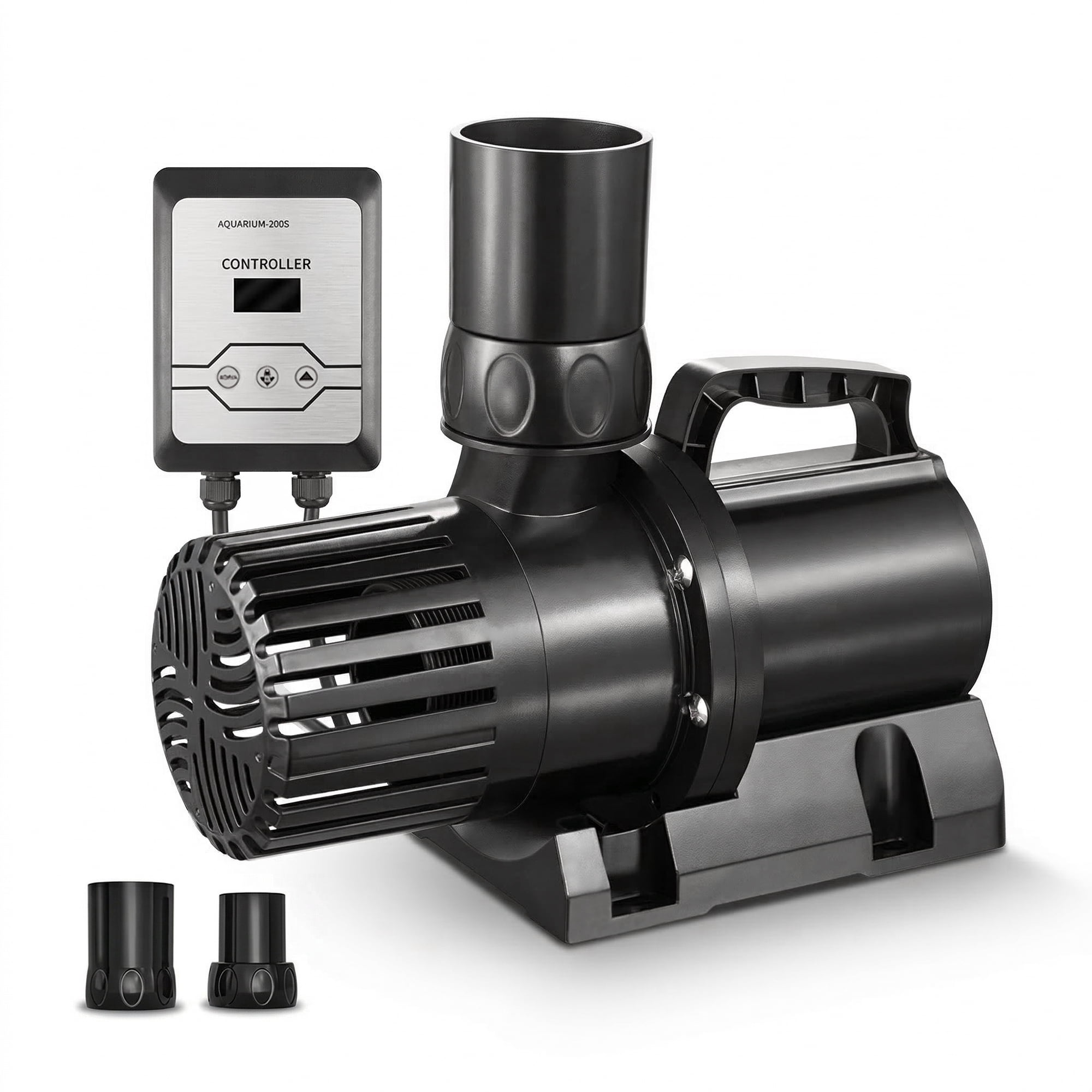 6870 GPH Inline & Submersible Water Pump, 400W Adjustable Flow ...