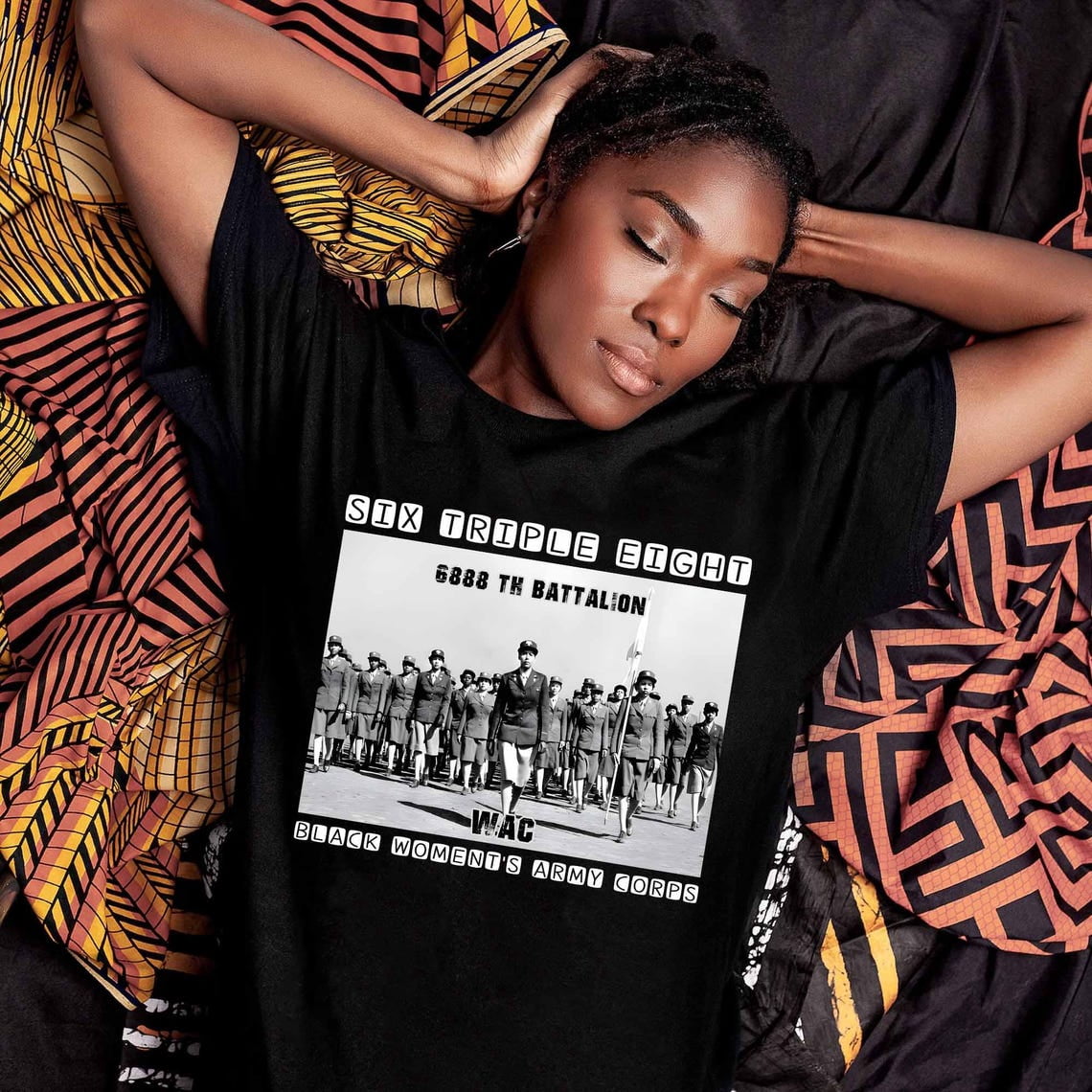 6888Th Shirt, Six Triple Eight Shirt, Black Women'S Army Corps , Women ...