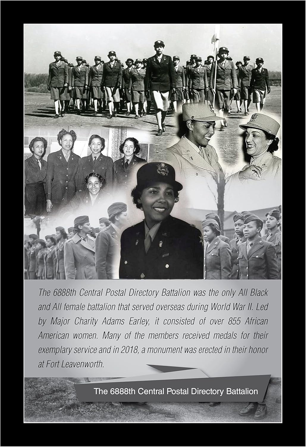 6888th Central Postal Directory Battalion Poster by Sankofa Designs ...