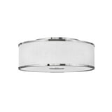 68W 4 Led Large Flush Mount in Transitional Style 24.25 inches Wide By ...