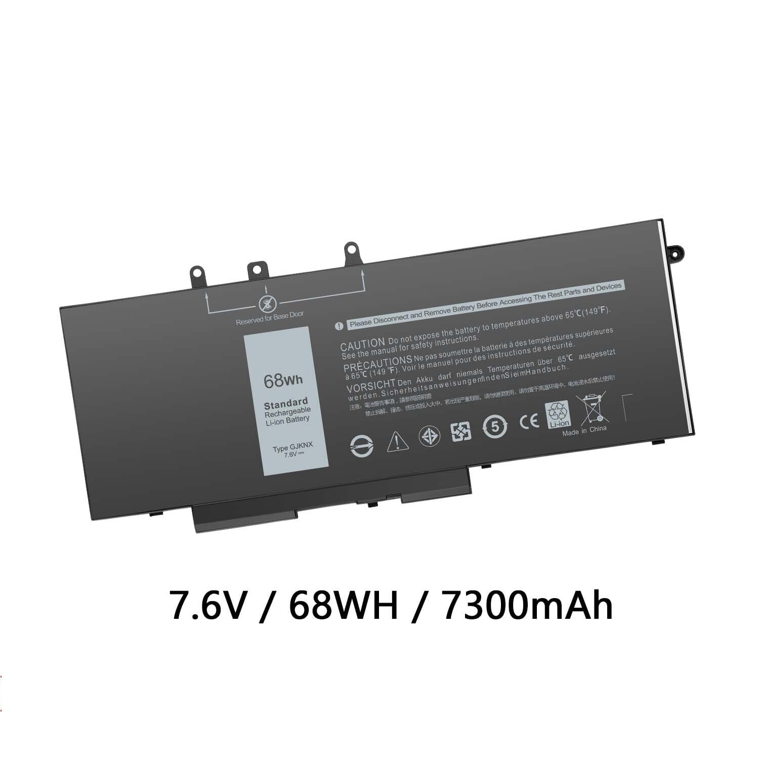 68Wh Battery Dell Latitude 5490 Series - Walmart.com