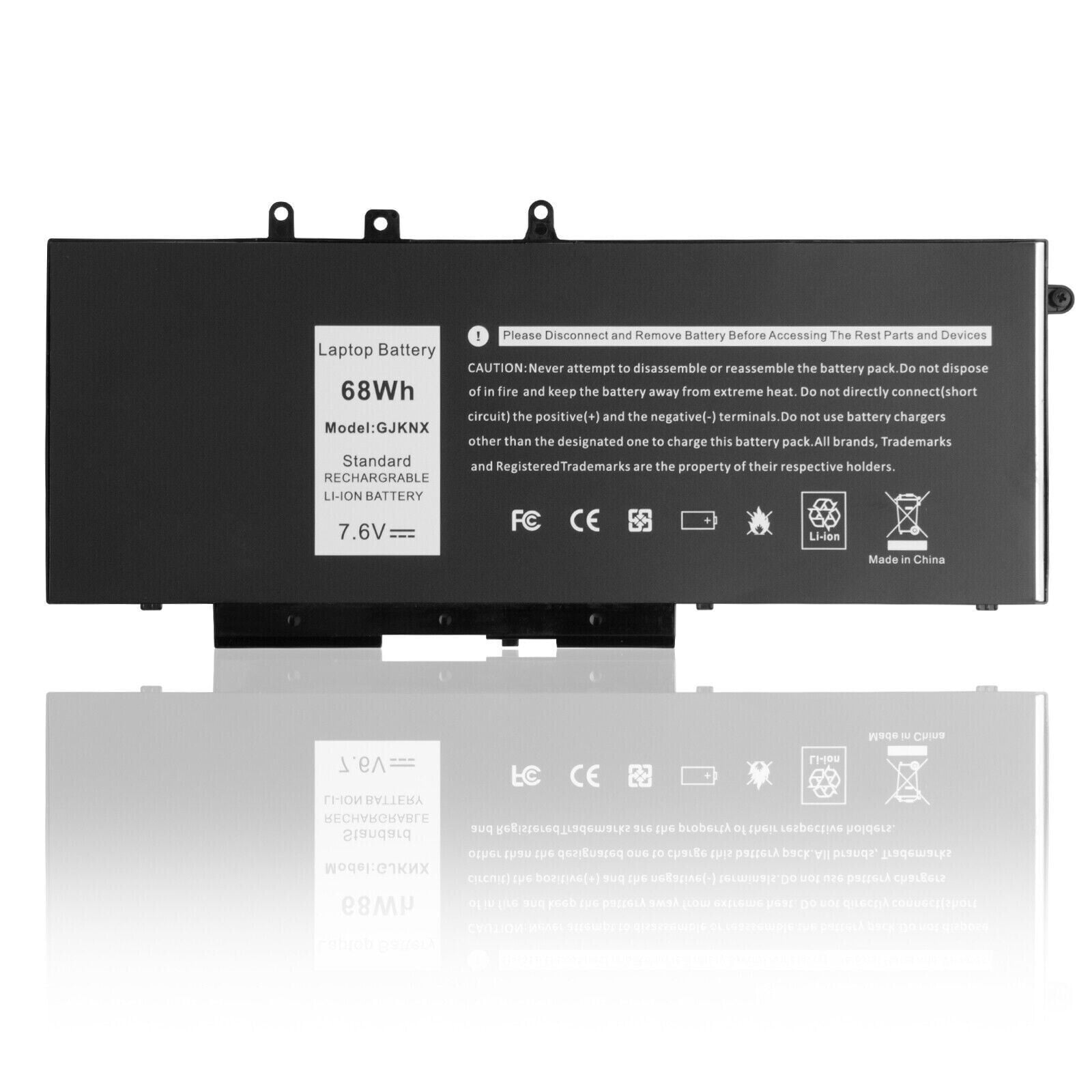 68Wh GJKNX 5YHR4 Battery for Dell Latitude 5480 5580 5490 5590 E5480 ...
