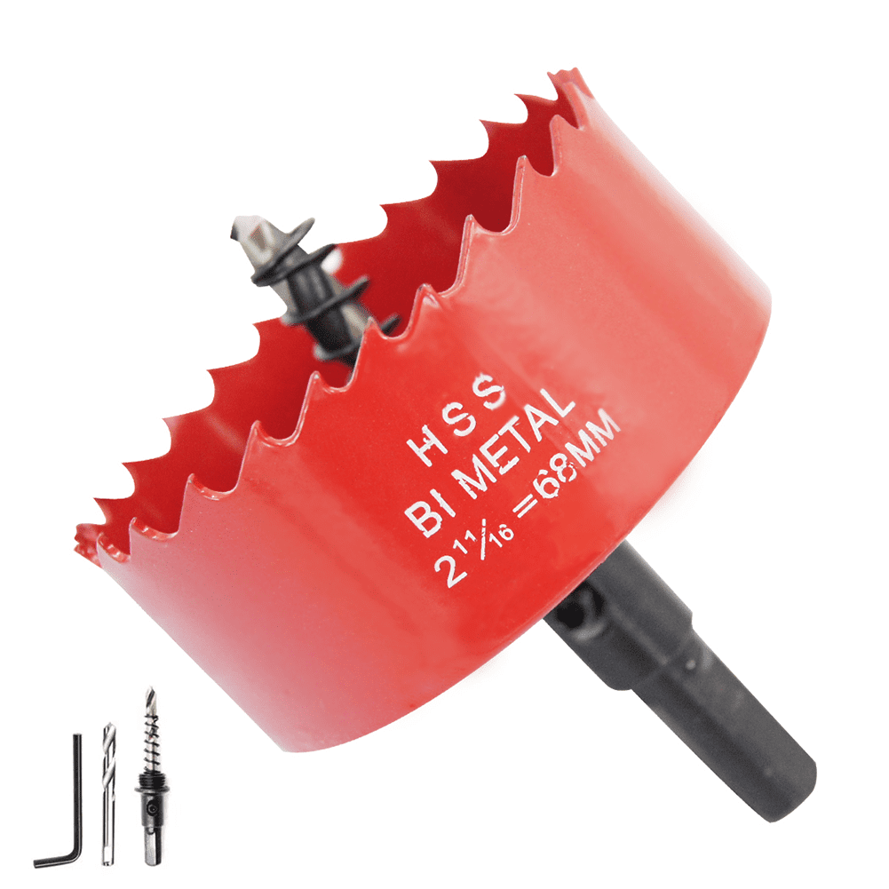68mm Hole Saw, LAIWEI bi-Metal Hole Cutter. for Drilling Wood,Aluminium ...