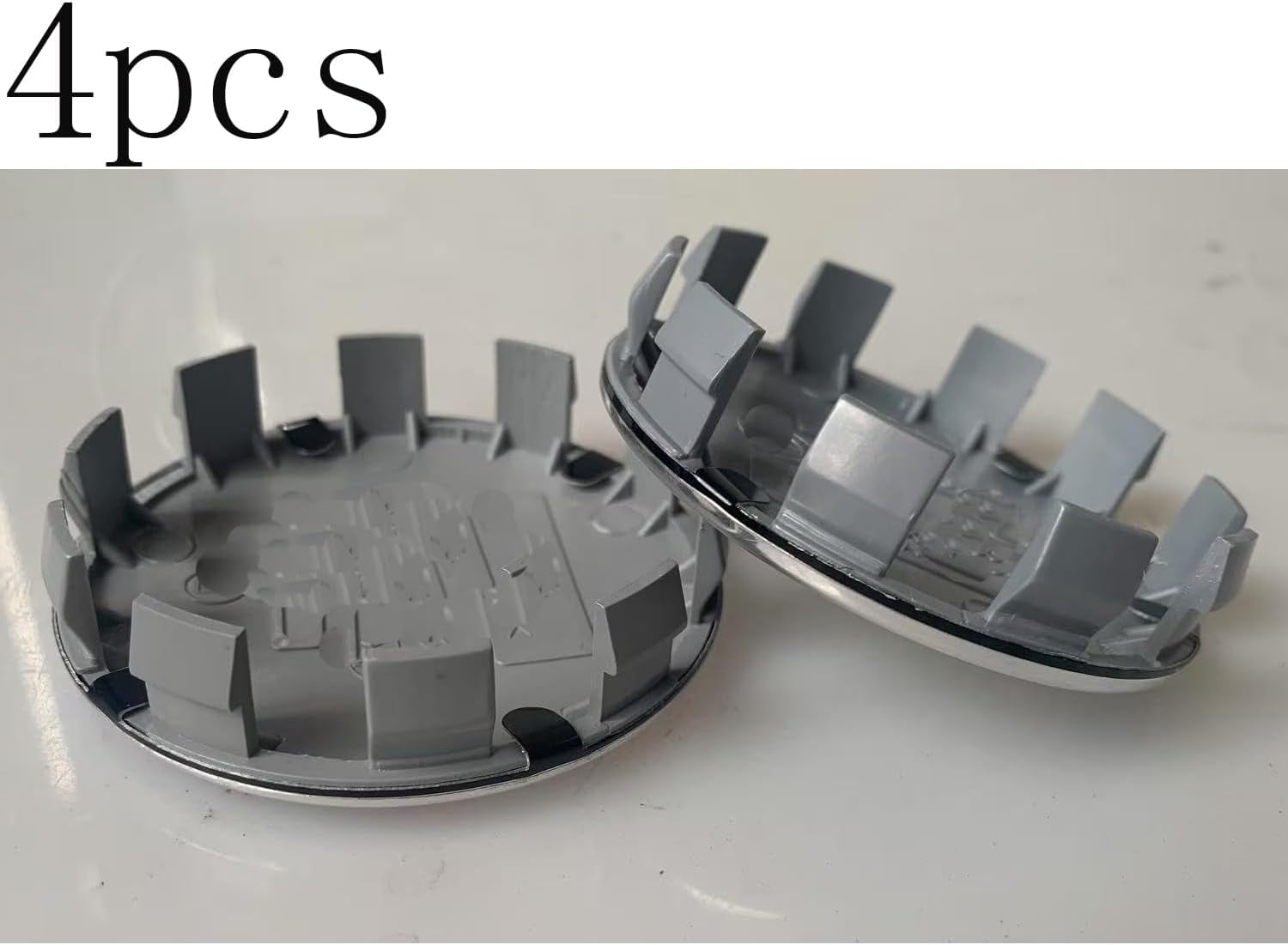 68mm Wheel Center Caps - Exact Fit Snap-On Hub Emblems for X Models, 3 ...