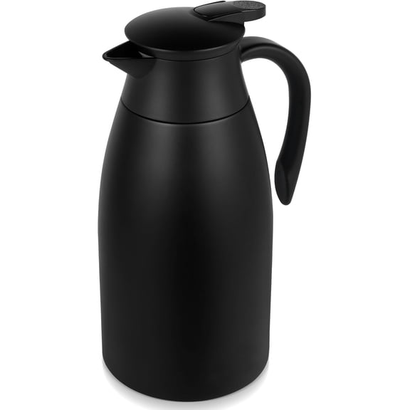 SSAWcasa 68oz Stainless Steel Coffee Carafe, Vacuum Insulated Thermal ...