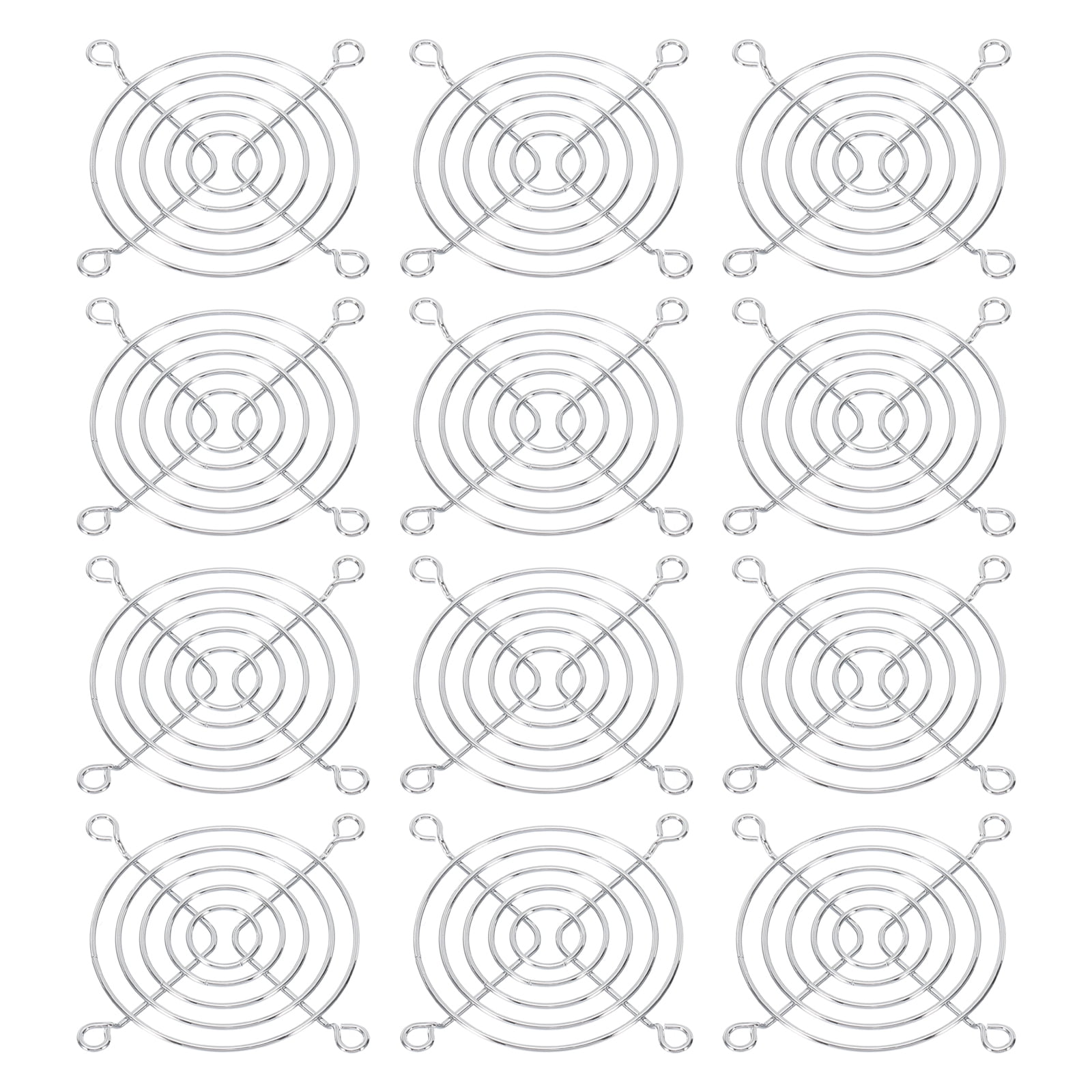 69.5mm Fan Finger Grill, 12 Pack Metal Grill Protector Guard Fan ...
