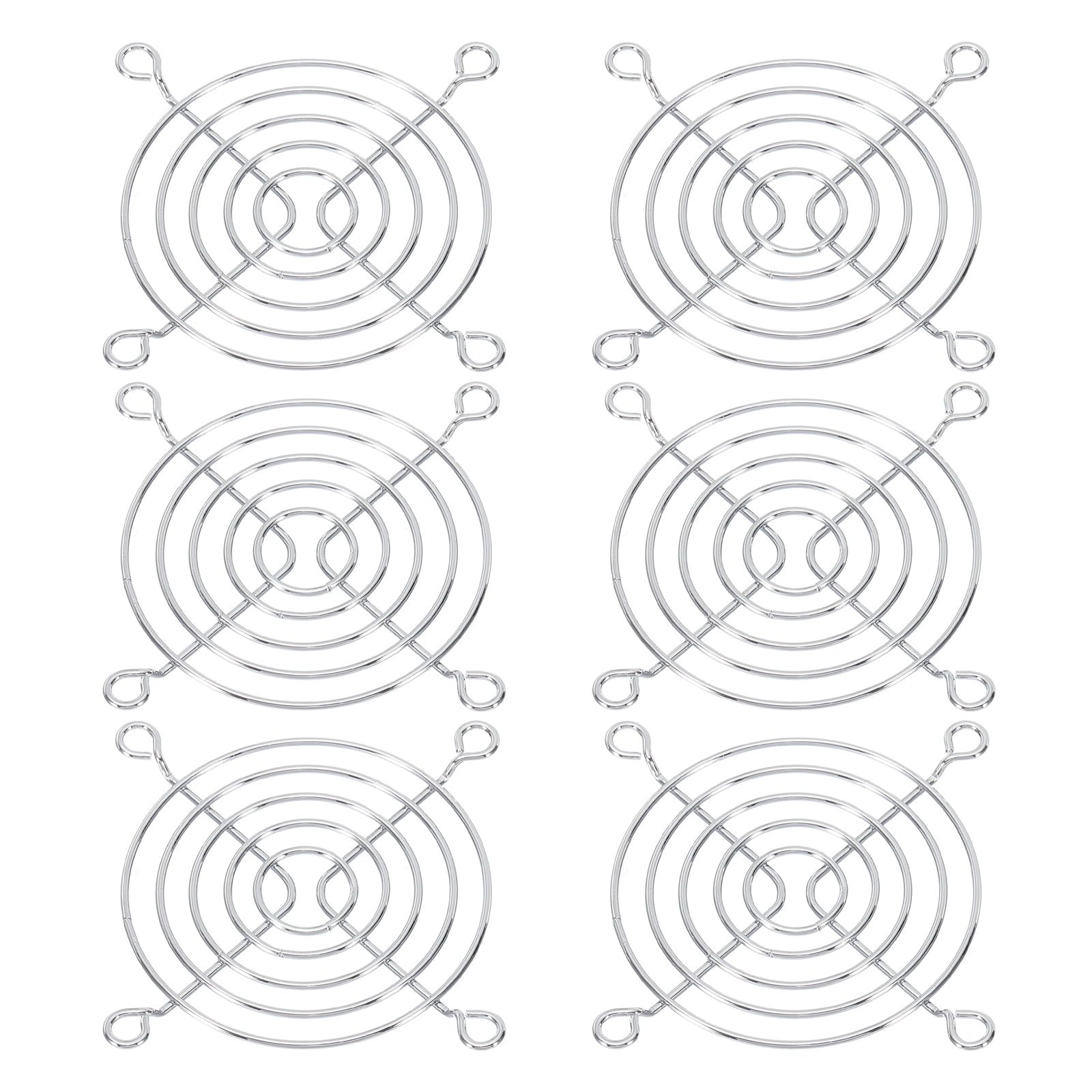 69.5mm Fan Finger Grill, 6 Pack Metal Grill Protector Guard Fan ...
