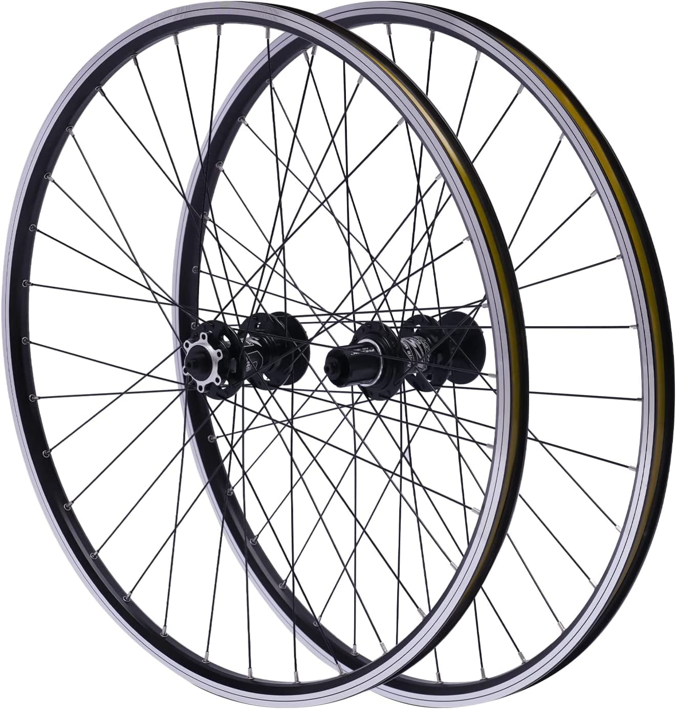 69.85cm/27.5Inch Mountain Bike Wheelset, Aluminum Alloy Rim Disc Brake ...