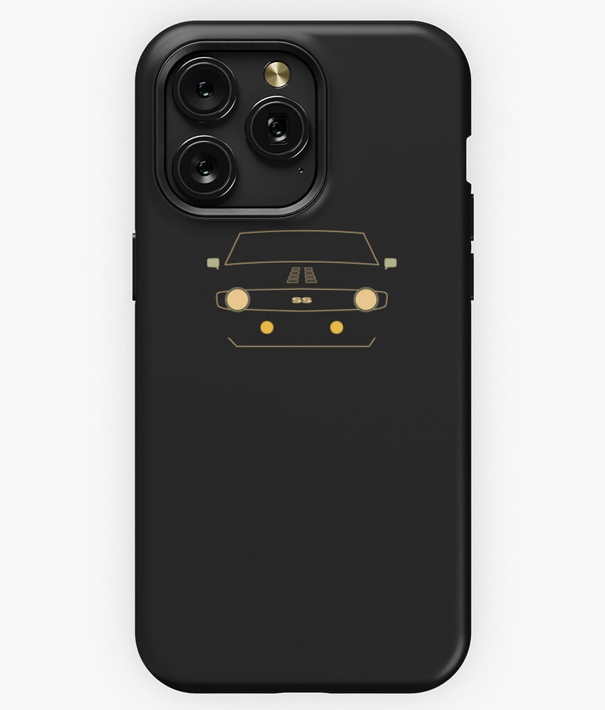 69 Camaro Front View Muscle Car G6601 Phone Case for iPhone17 16 15 14 ...