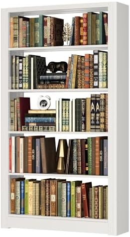 69” Tall Metal Bookshelf, Heavy Duty Bookcase, Modular Book Shelf with ...