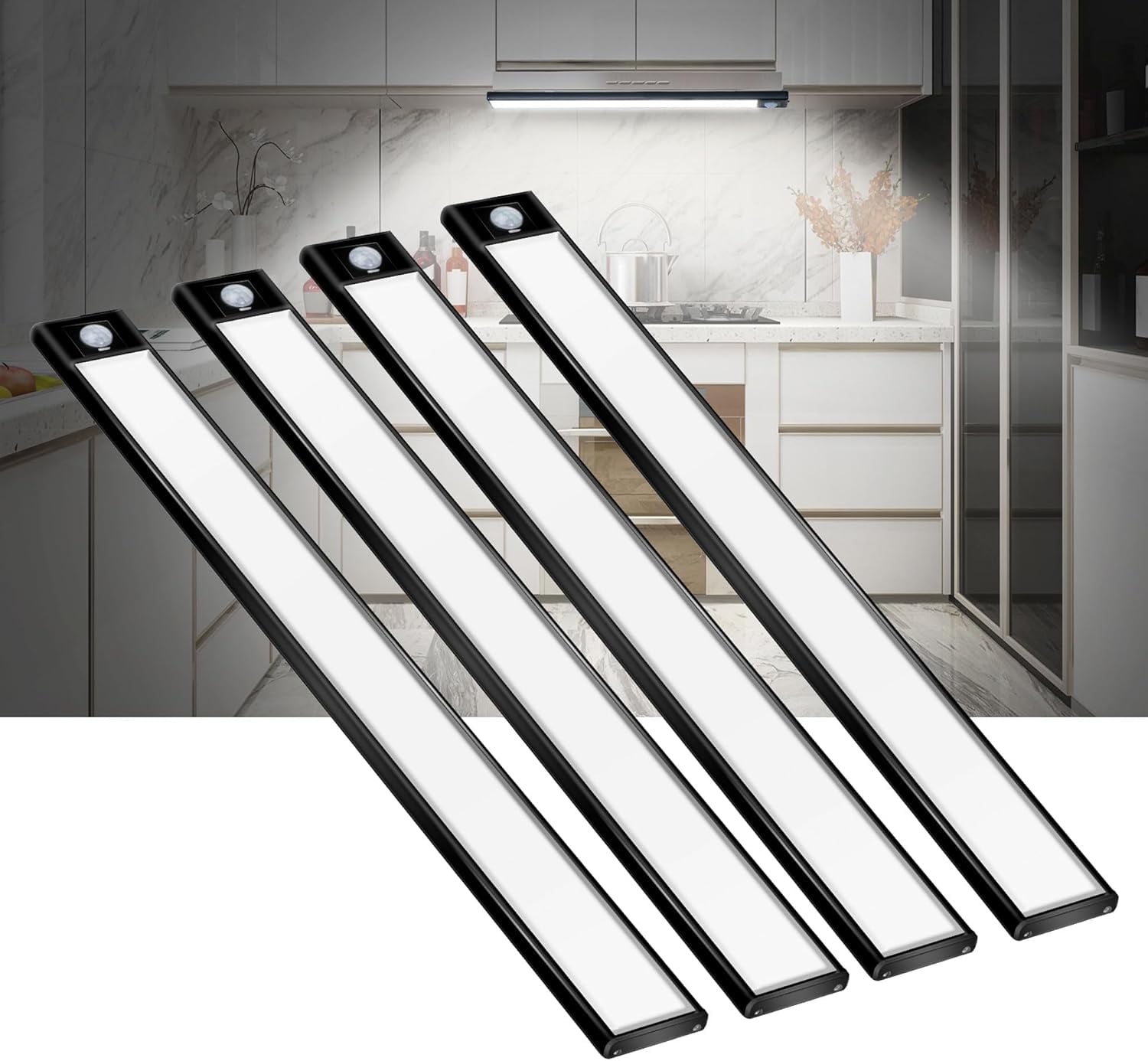 69 Under Cabinet Lights 2Pack- 3000mAh , Motion Sensor, for Kitchen ...