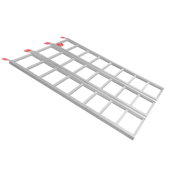 69" x 50" Tri-fold Aluminum Ramp - Walmart.com