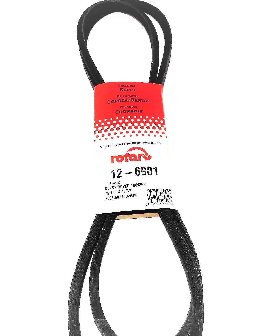 6901 Rotary Belt (17/32"X79.10") Compatible With Craftsman 106085X ...