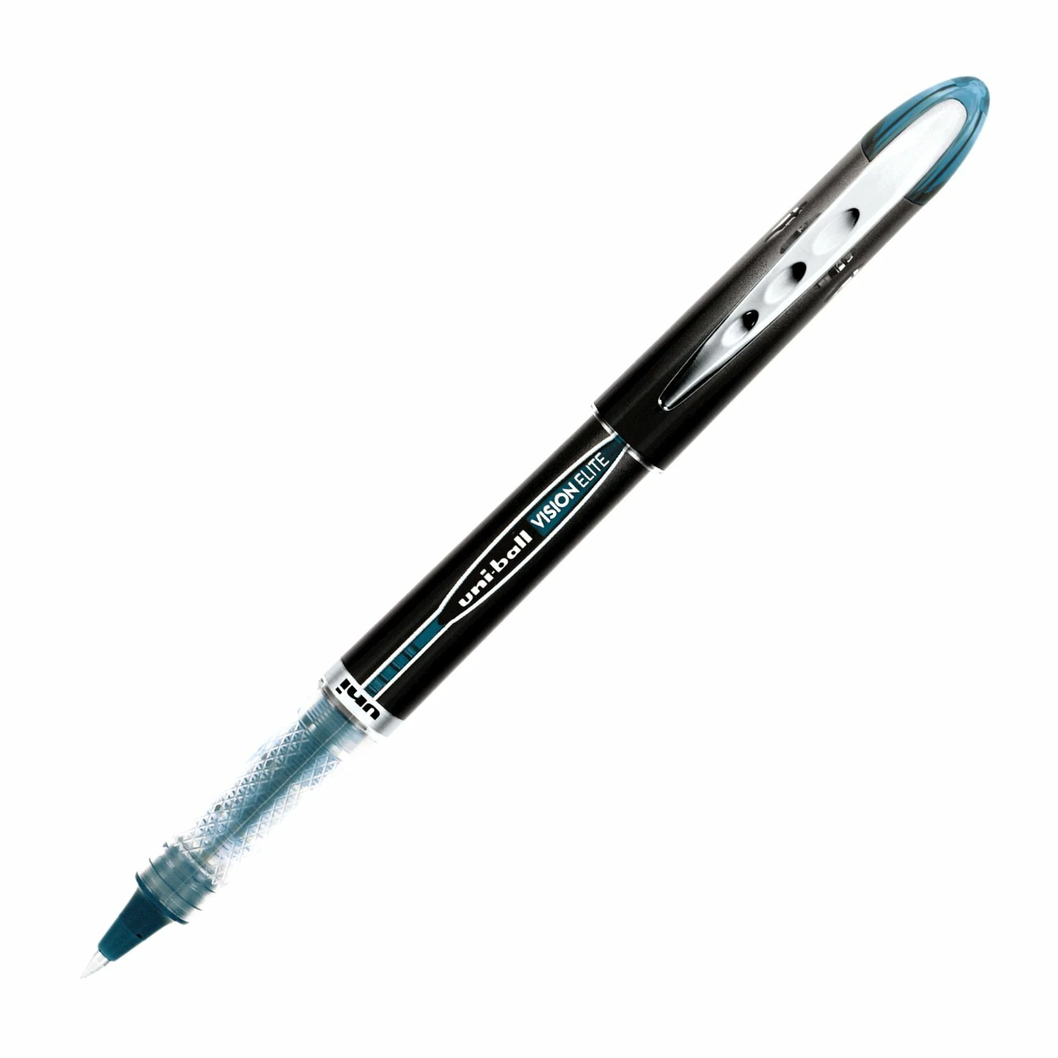 69020 UniBall Vision Elite BLX Rollerball Pen Micro Tip Blue/Black Pack ...