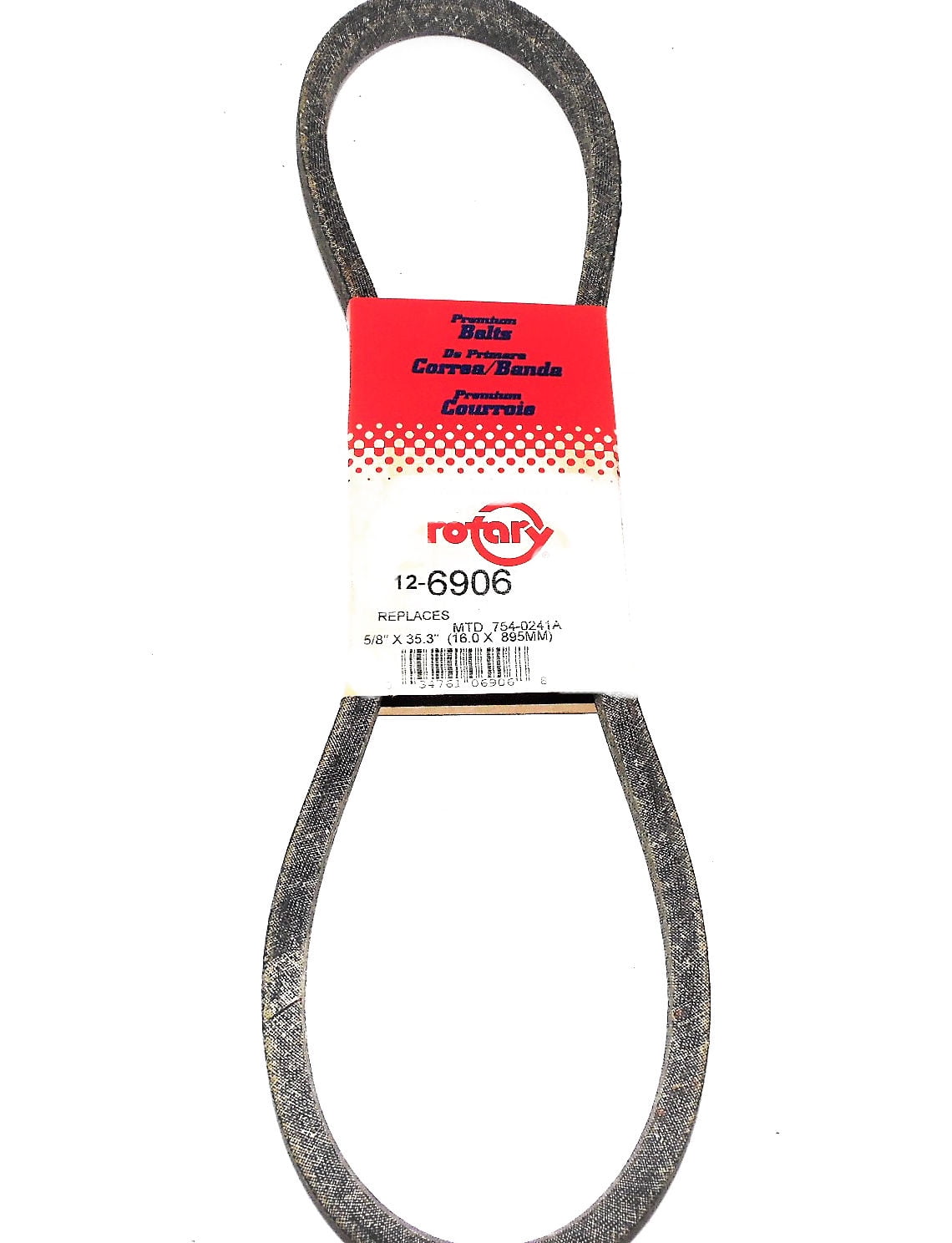 Rotary 6906 Mower Belt (5/8"X35-1/4) Compatible with MTD, CUB CADET ...