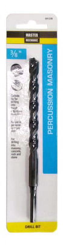 691238 Percussion Masonry Drill Bit, 3/8 x 6-In. - Quantity 1 - Walmart.com