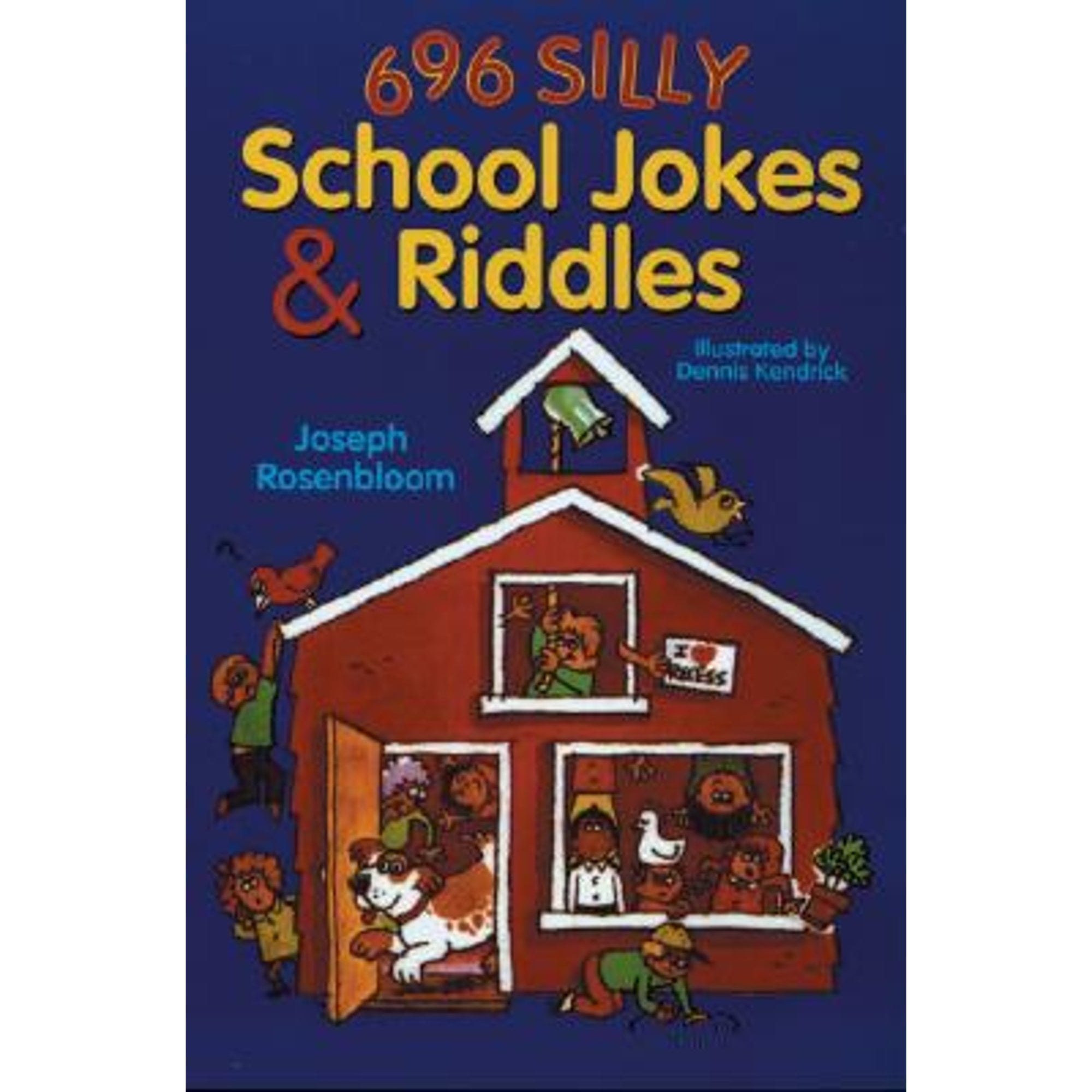 Pre-Owned 696 Silly School Jokes Riddles Paperback Joseph Rosenbloom ...
