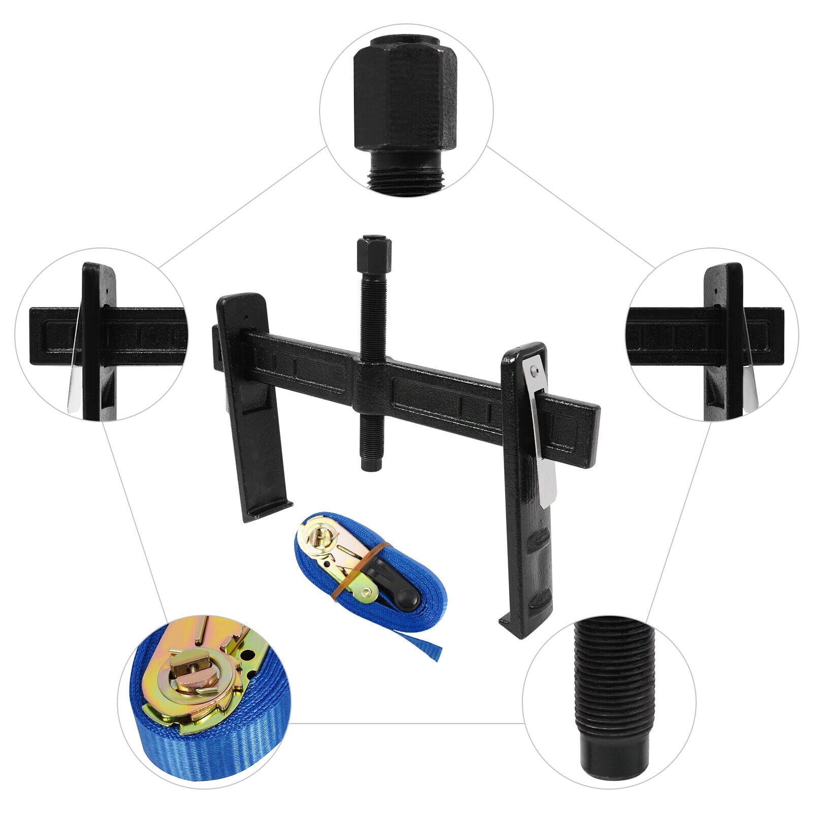 6980 Drum and Rotor Puller, Drum Brake Hub Puller, 6980 Remover for Hub ...