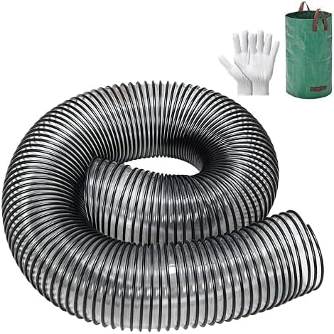 69860 Lawn Vacuum Hose 84" Length (Maximum Elongation) by 6" Wide Leaf Vac Hose Replacemen Agri ...