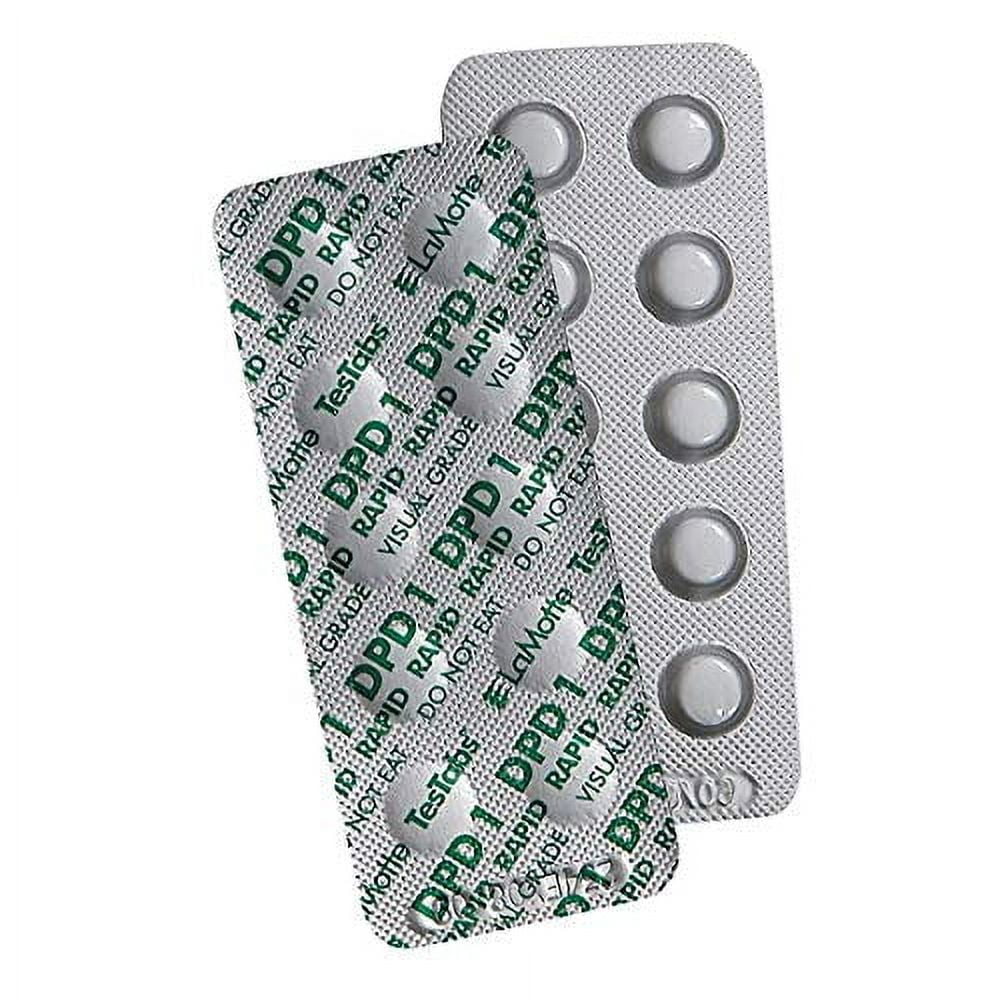 6999A-M DPD TesTabs Chlorine DPD # RAPID Reagent Tablet, Blister Style ...