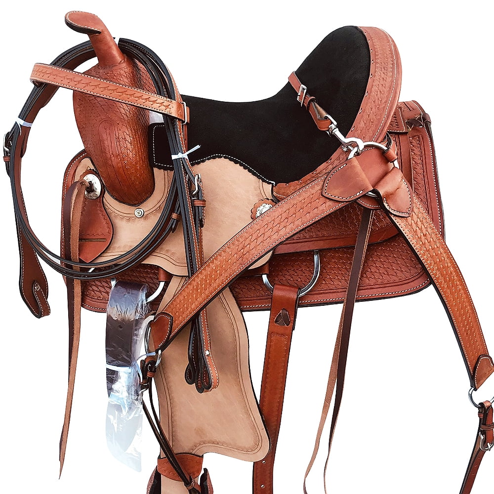 69BH 13 In Western Horse Saddle Barrel Racing Trail Child Youth ...