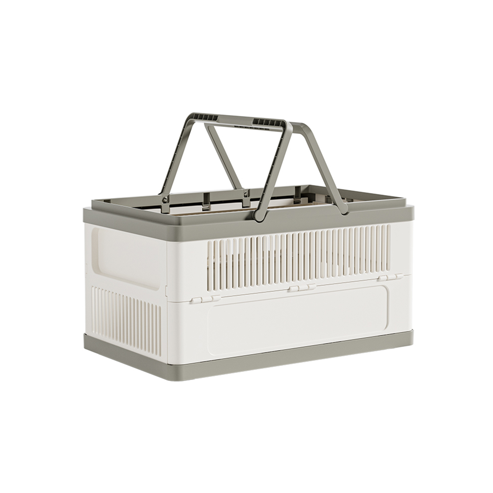 RBCKVXZ Mini Foldable Plastic Storage Basket for Organizing Crates with ...
