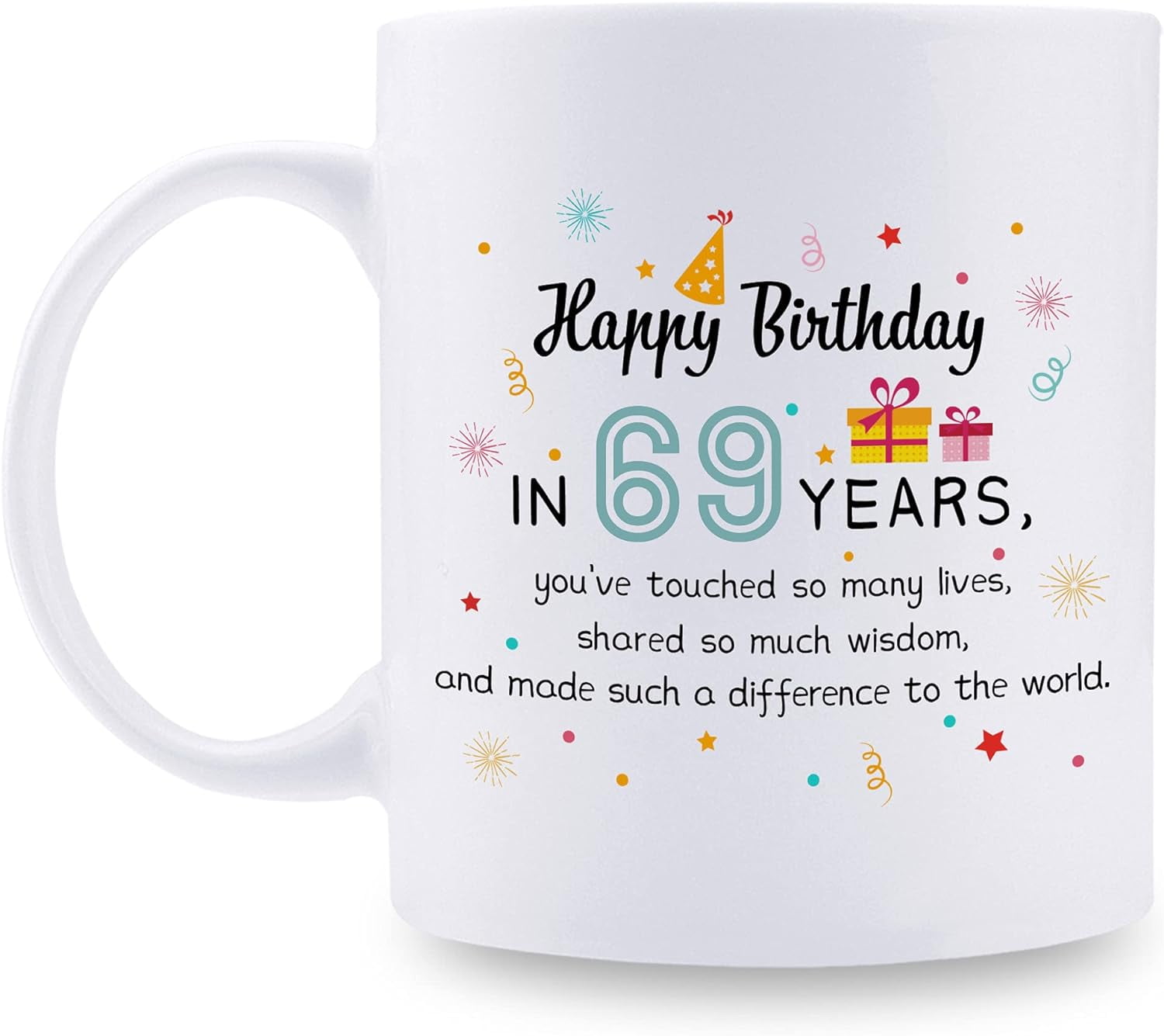 69th Birthday Gifts for Women - 69 Birthday Gifts for Teacher Doctor ...