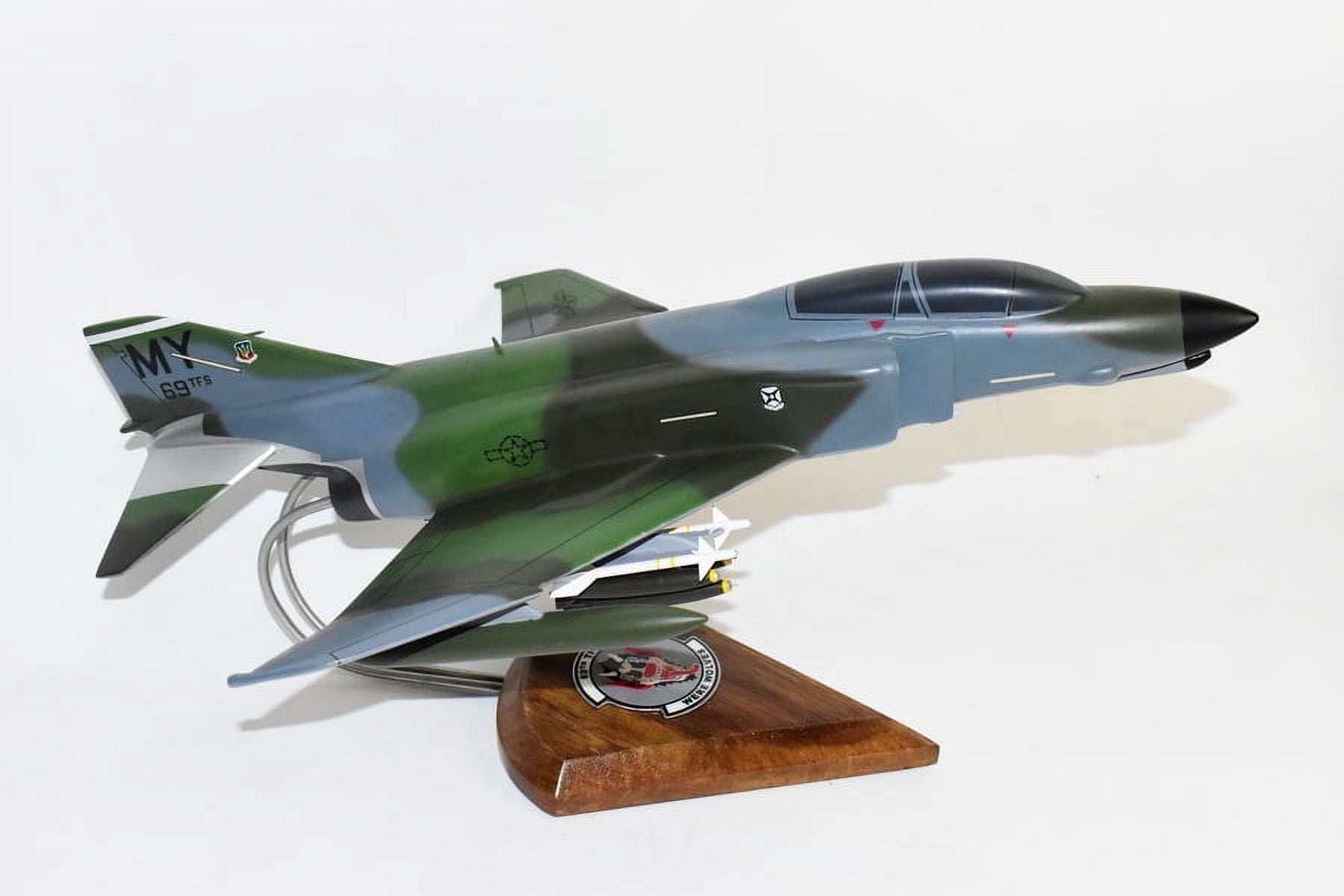 69th Tactical Fighter Squadron Werewolves F-4E Model, 1/42 (18") Scale ...