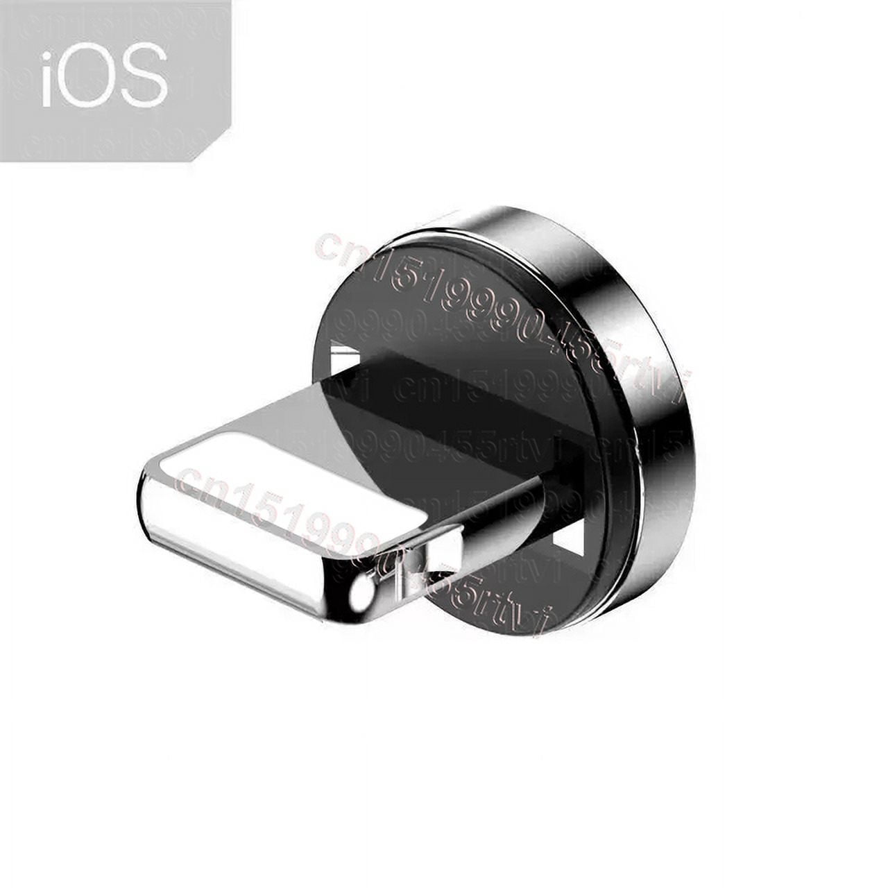 6A 120W Magnetic USB Cable For iPhone Fast Charging Charger 540 Rotate ...