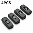 6A Intermediate Cord Cable Inline Switch Tool For Electric Lamp Small ...